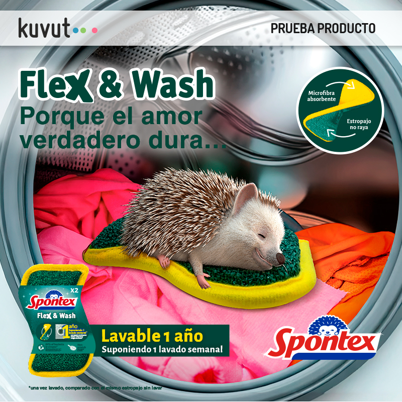 Cashback: Prueba Spontex Flex & Wash - Participar